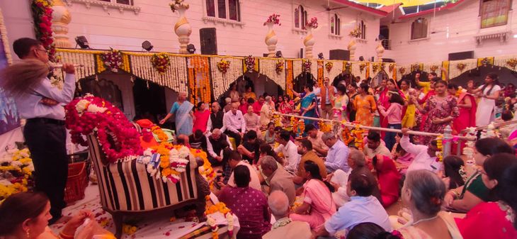 Bhajalo Dadaji's name, Bhajalo Hariharji's name echoed in Dadaji Dham ...