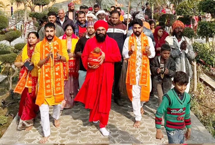 First Phase Of Akshat Yatra Towards End अक्षत यात्रा का प्रथम चरण समाप्ति की ओर Sirsa News