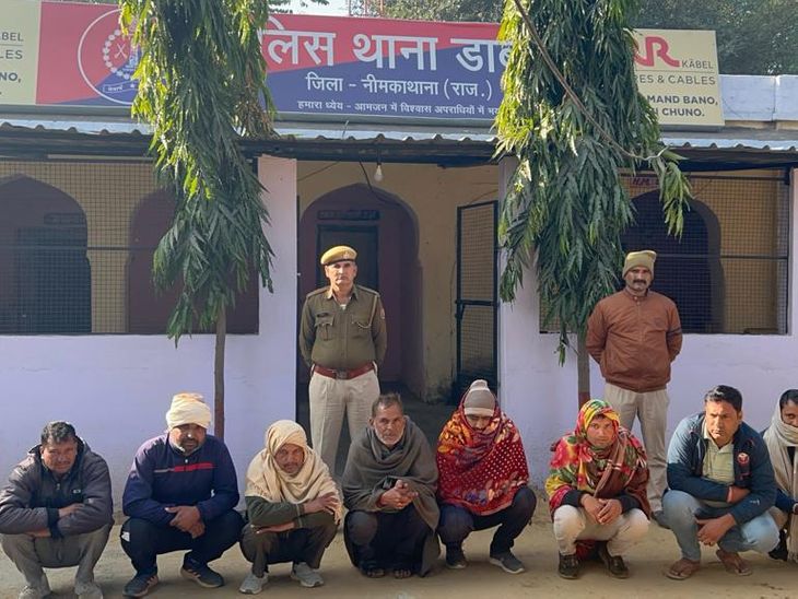 Dabla Police's arrest operation | डाबला पुलिस का धरपकड़ अभियान: विभिन्न ...