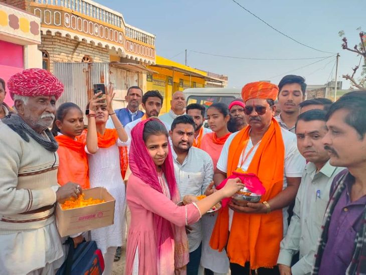 Akshat Kalash procession in the city today, first invitation for Ram ...
