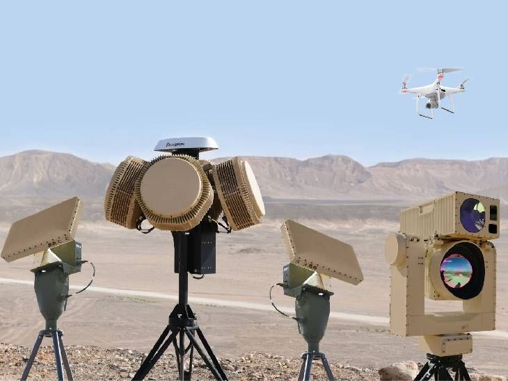 India Pakistan Border Security; Anti Drone System On LOC Border ...