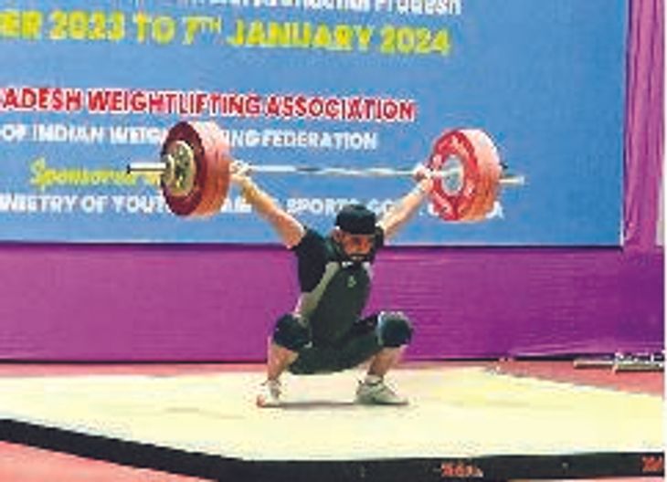 Gurkaran lifted the gold medal