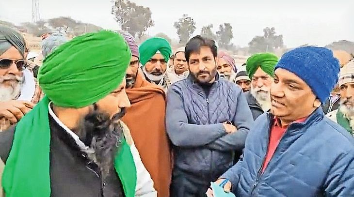 Narma dispute... Farmers closed the market gate and surrounded CCI ...
