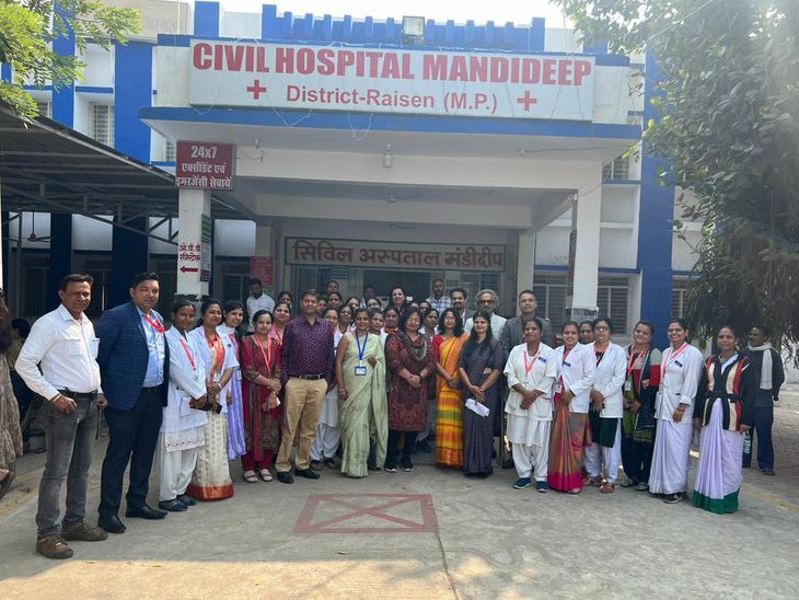 Mandideep Hospital tops in service facilities in the district | मंडीदीप ...