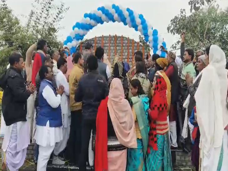 Unveiling of the statue of Mata Rajmohini Devi | Minister Lakshmi ...