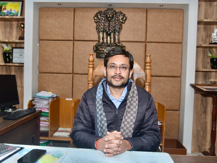 Newly appointed District Collector Namit Mehta said | नवनियुक्त जिला ...
