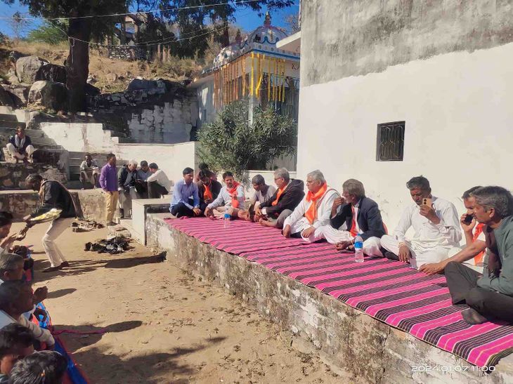 Ayodhya worshiped Akshat Kalash welcomed in reodar
