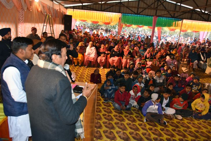 Anganwadi worker honor ceremony in Panniwala | पन्नीवाला में आंगनबाड़ी ...