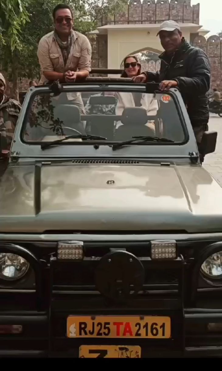 Actor Puru Rajkumar went on safari with family, saw tigers T-111 and T ...