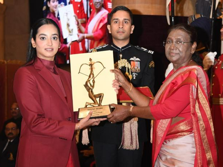 Jaipur's Divyakriti Singh received Arjun Award in Equestrian | राजस्थान की महिला को 5 साल बाद ...