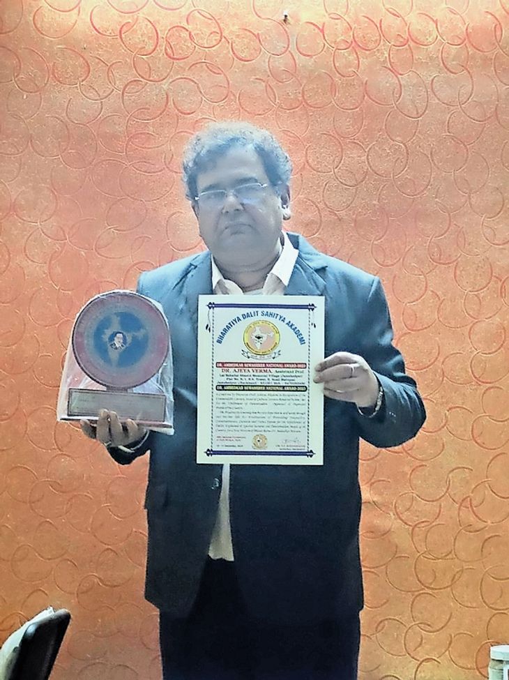 Dr. Ajay Verma honored with Dr. Ambedkar Seva Shri National Award 2023 ...