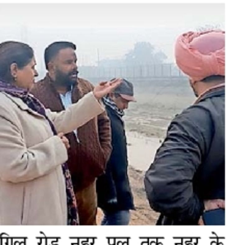 Will clean Sidhwan canal with Poklane machines | पोकलेन मशीनों से ...