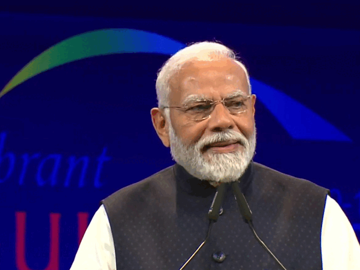 Mukesh Ambani Narendra Modi; Vibrant Gujarat Summit 2024 Update ...