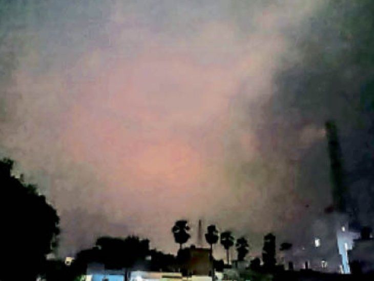 Due to clouds, night temperature is 6 degrees higher than normal, cold ...