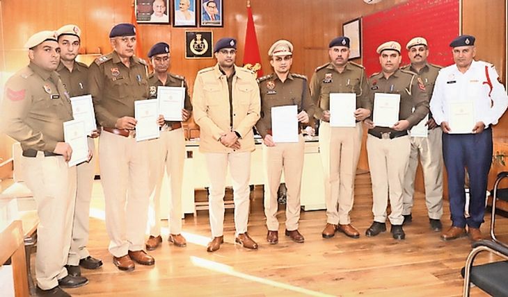 SP honored the best police officers and employees with appreciation ...