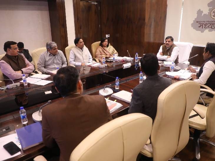 CM Mohan spoke in the review meeting of PWD