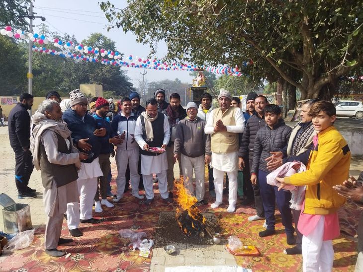 Foundation day of Palwas celebrated by performing havan