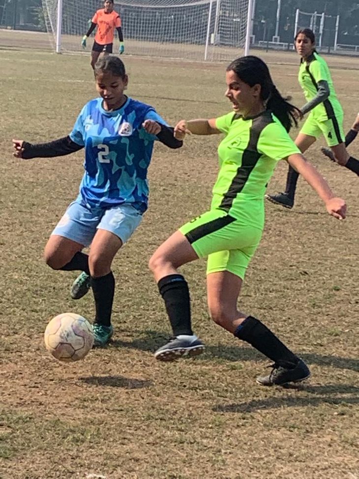 Football: Match draw between GMSSS-21 and JSM Club