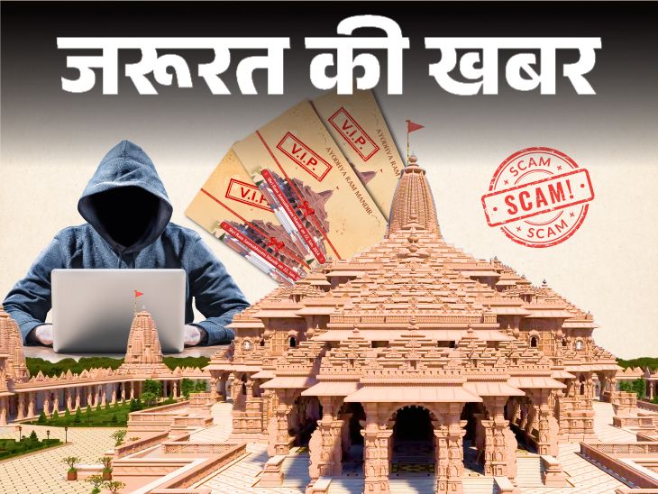 Ram Mandir VIP Pass Cyber Scam Explained | Ayodhya Ram Lalla Pran ...