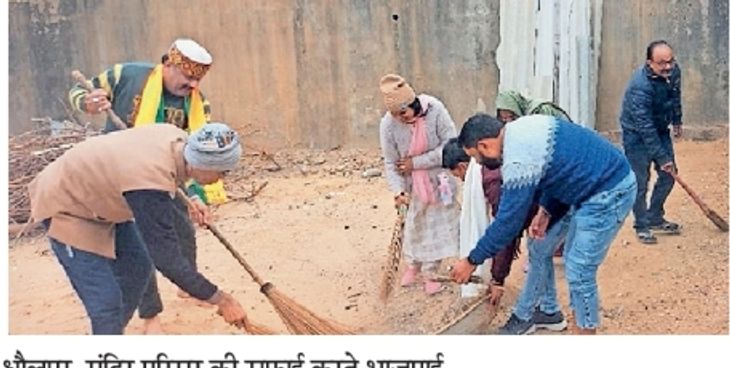 Swachh Teerth campaign continues, BJP workers cleaned the temples ...