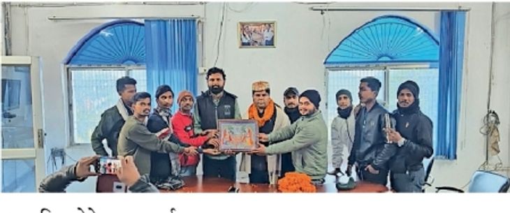 Welcome of the Principal of BMC College
