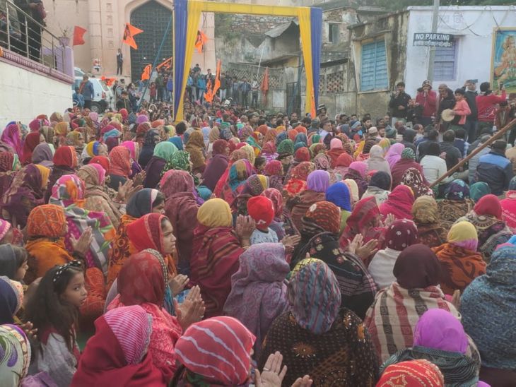 108th Ramdhun garland completed in Badisadri | बड़ीसादड़ी में 108वीं ...