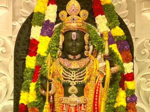 Grand Ramdarbar decorated in Srikashi Vishwanath Dham, beginning of ...