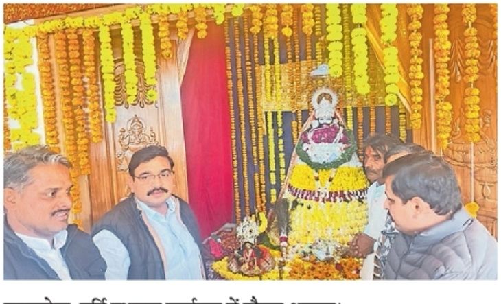 The idol was installed in the newly constructed Shri Shyam Mandir in ...