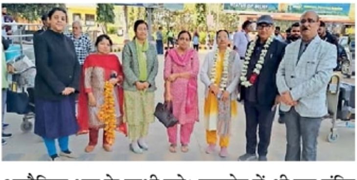 DPS Prof. Vice Chairman returns to see Ram Lalla, welcome