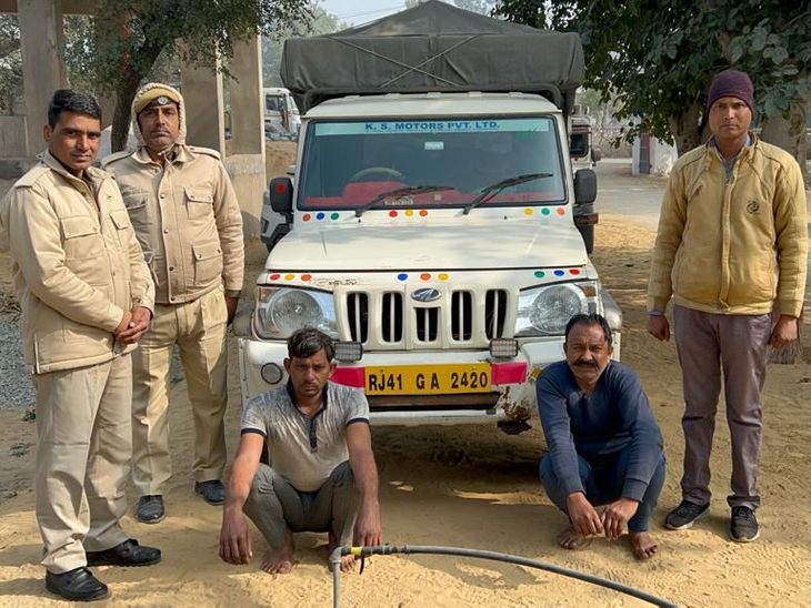 Pickup filled with fake diesel seized, two accused arrested | डाबला ...