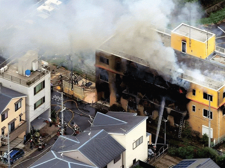 Japan Film Studio Fire Attack Judgement; Shinji Aoba | Kyoto Animation ...