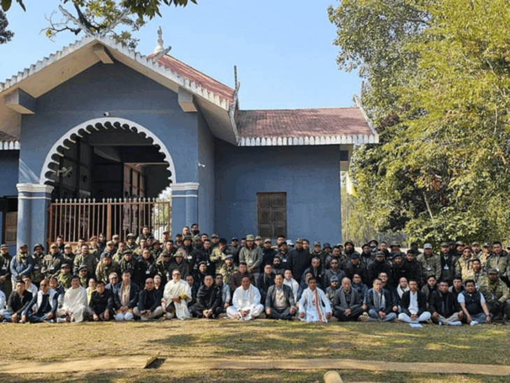 Warning of 10 thousand Meiteis of Manipur Armed Organization Arambai ...