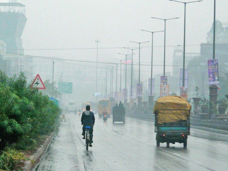 Due to the clearing of clouds, the night temperature dropped by about 4 degrees to 15, but ...