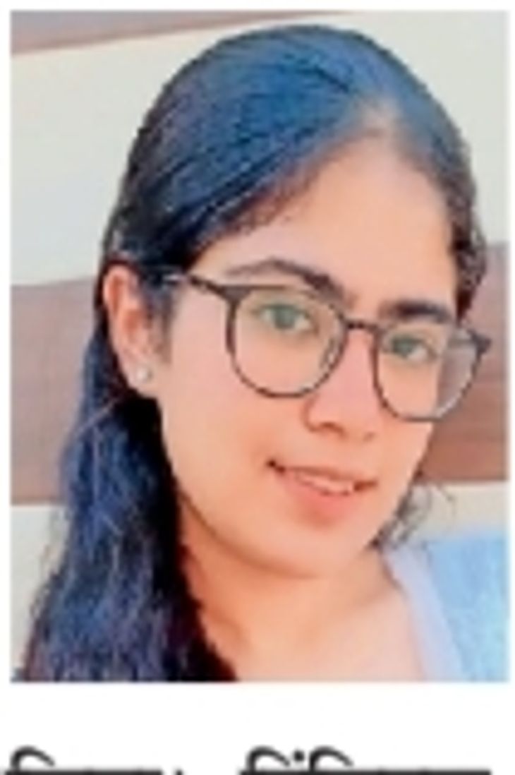 SVM College student stands second in Tamanna district | एसवीएम कॉलेज की ...