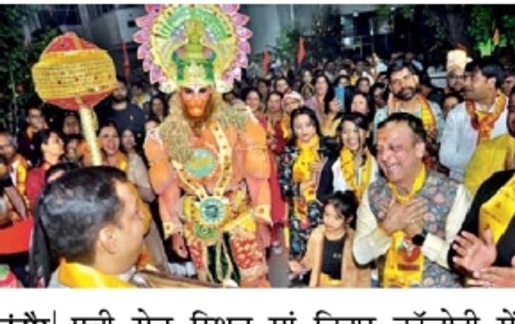 Sai Baba's Palki Yatra started in Maa Vihar Colony | मां विहार कॉलोनी ...