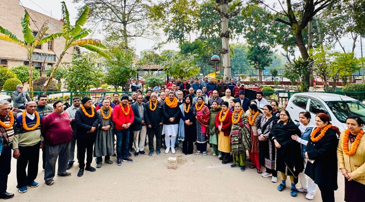 Work on making sump well started, now water will not enter houses ...