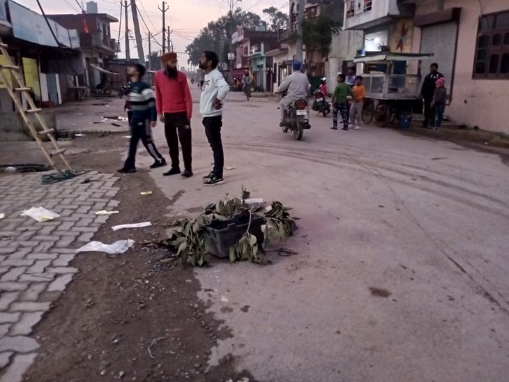 The construction of Kali Mata temple road got entangled in the letter ...