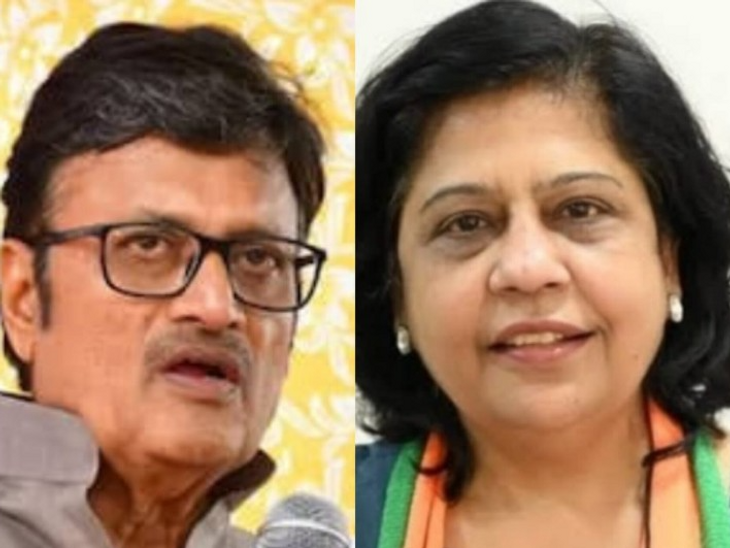 BJP Leader Rajendra Rathore And Alka Gurjar on Sukhjinder Singh ...