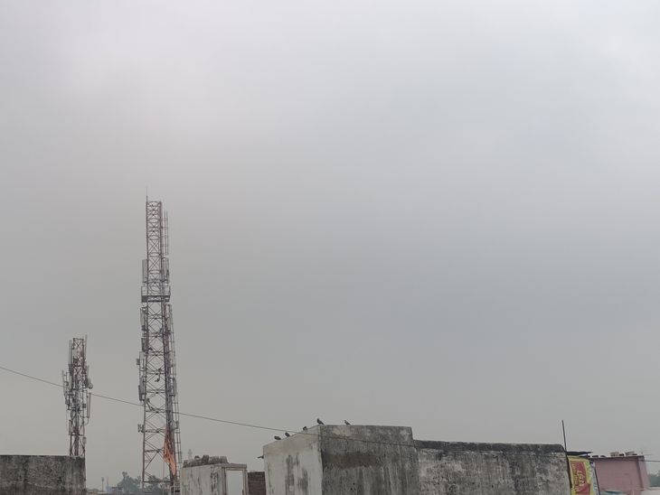 The weather changed again, clouds covered the sky, cold wind was ...