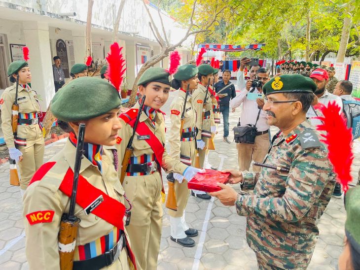 Major General and ADG inspected 10 MP battalion