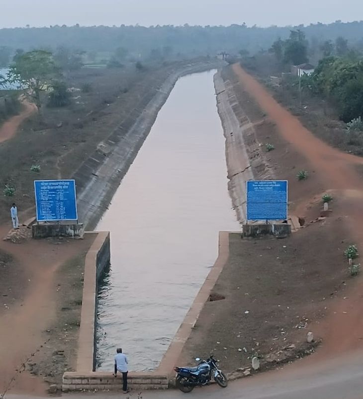 Farmers of 13 villages are getting water from Kodar, quantity reduced ...