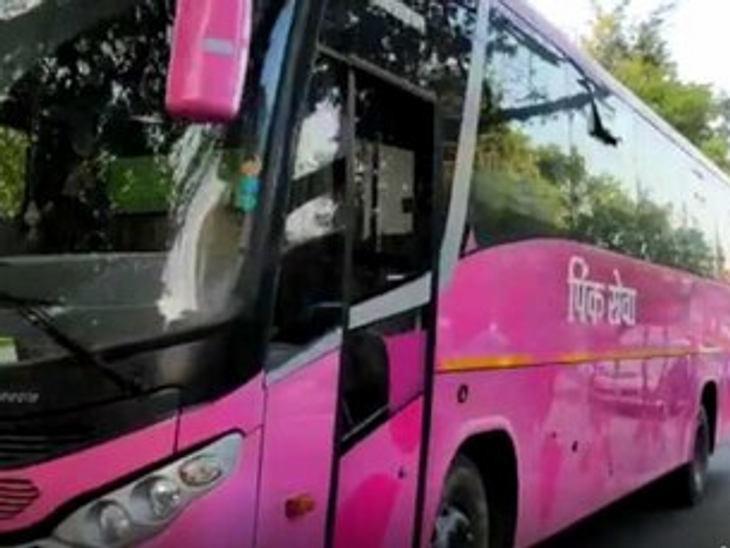 Pink buses will run in 16 municipal corporations and 4 municipalities ...