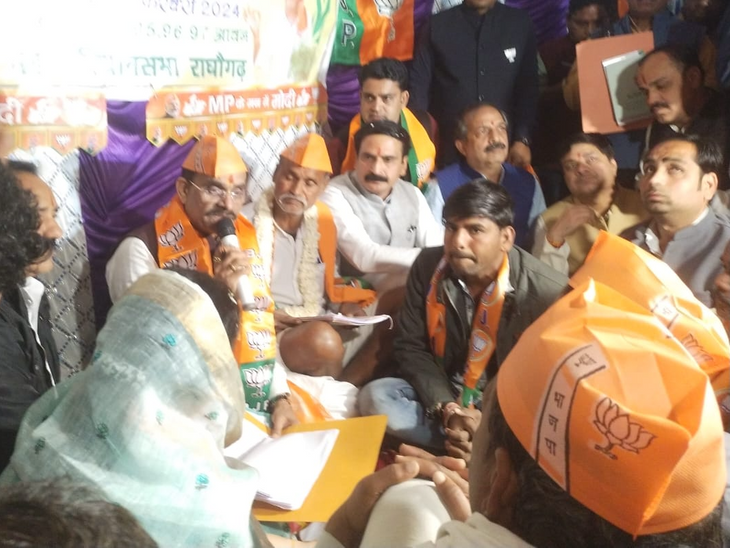 BJP State President VD Sharma reached Digvijayi Garh | दिग्विजय के गढ़ ...