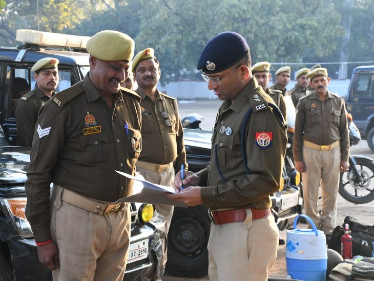 Lalitpur SP reached police line, inspected