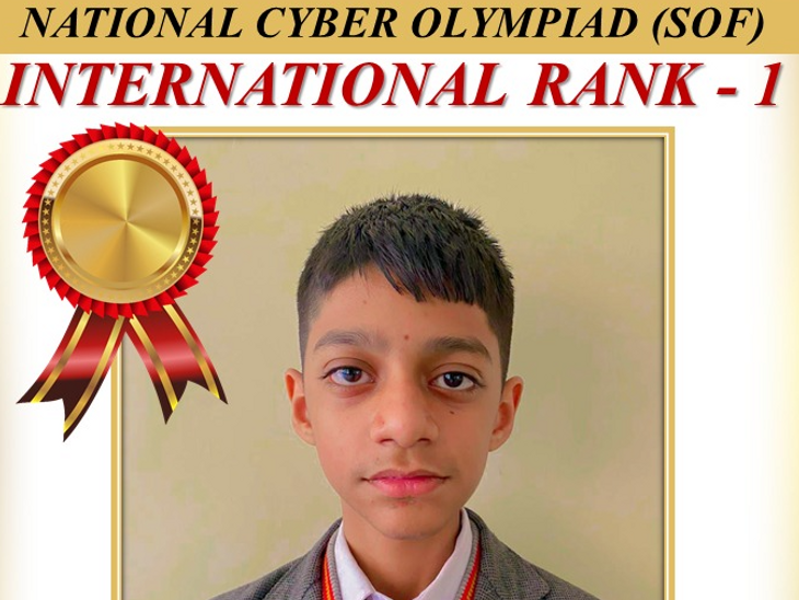 Aditya Raj Sharma, a class 8 student of Maharaja Sawai Bhawani Singh School, performed ...