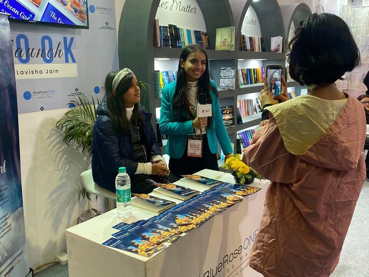 11 year old Lavisha Jain wrote fiction | 11 साल की लविषा जैन ने लिखा ...