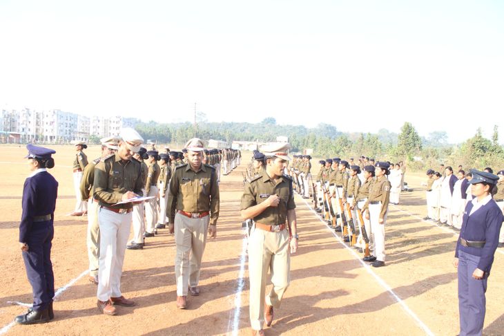 Superintendent of Police took the salute of the General Parade at ...