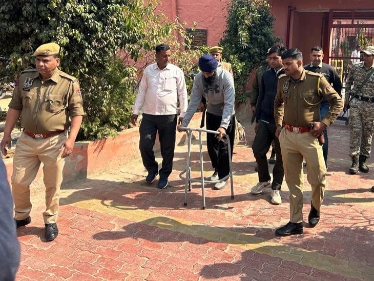 Gangster Vikram Brar appeared in Chaumu court, again sent to jail