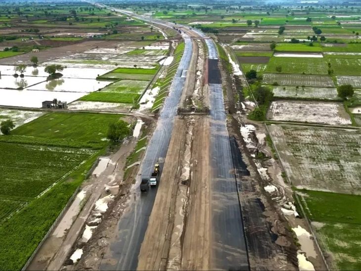 Delhi Katra Expressway connected to Bahadurgarh Bypass and 152D Green ...