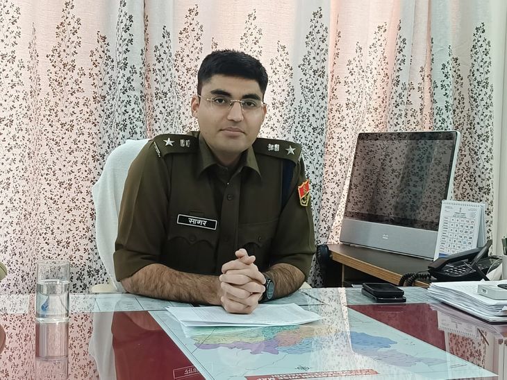 Phalodi SP Sagar Rana took charge | फलोदी एसपी सागर राणा ने किया ...